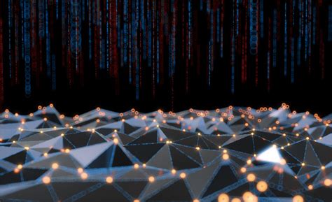 추상 입자 배경입니다 난 장판 네트워크입니다 미래 총 배열 큰 데이터를 3d 렌더링 0명에 대한 스톡 사진 및 기타 이미지 0명 3차원 형태 건강관리와 의술 Istock