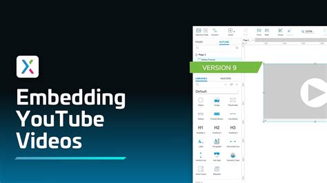 Embedding Youtube Videos In Axure Rp Youtube