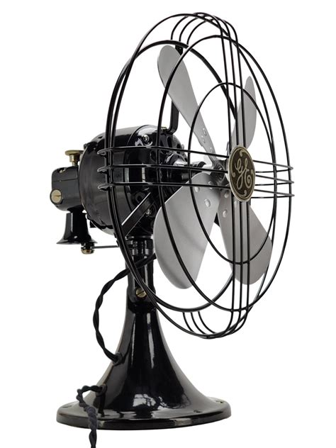 Circa 1938 Ge 12 Oscillating Fan Restored 49x929 Antique Fan Supply Co