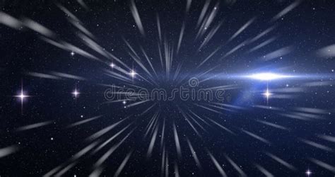 Image Of White Light Trails Moving On Seamless Loop Stock Illustration Illustration Of