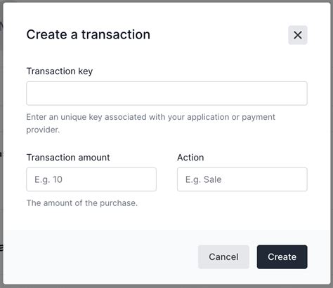How To Create A Transaction Partnero Knowledge Base