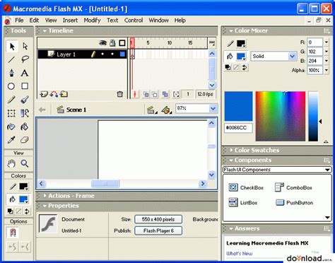 Dame Downloads Macromedia Flash 8 Full Español