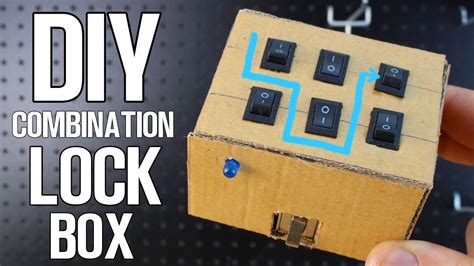 Simple To Make Combination Lock Box YouTube