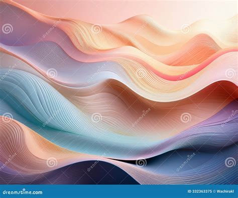 Abstract Flowing Waves 11 Stock Illustration Illustration Of Modern