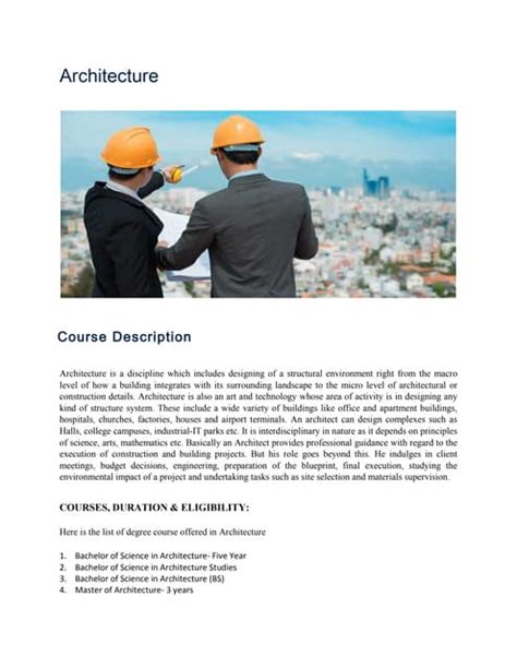Join Architectural Design Programs Pptx Education