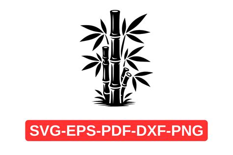 Bamboo Tree Vector SVG Illustration PNG Graphic By Artful Assetsy Creative Fabrica