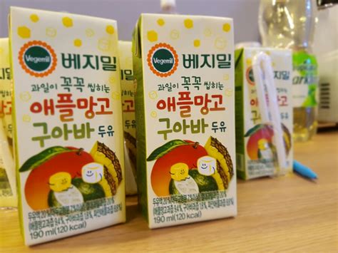 베지밀 애플망고구아바두유 신기하네 네이버 블로그