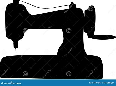 Sewing Machine Vector Stock Vector Illustration Of Line 275501377