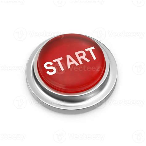 Red Start Button Stock Photo At Vecteezy