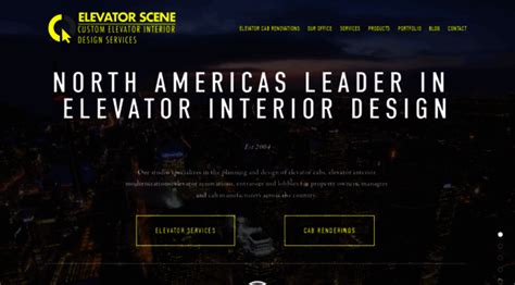 Elevator Scene Cab Interior Elevator