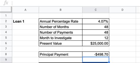 How To Use PPMT Function In Google Sheets Sheetaki