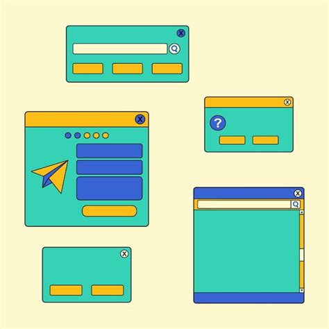 Premium Vector Simple Ui Notification