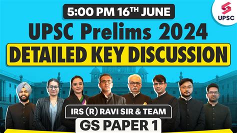 Upsc Prelims 2024 Paper Analysis Answer Key And Excepted Cut Off Gs Question Paper 1 Analysis