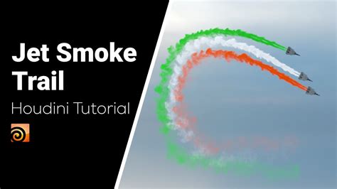 Houdini Tutorial | Jet Smoke Trail inside Houdini | Eng Sub - YouTube