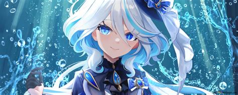 Hydro Archon Furina Genshin Impact Online Video Game K Wallpaper Download