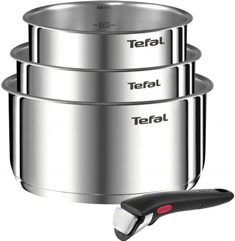 Tefal Набор кастрюль, Сталь - купить с доставкой по выгодным ценам в ...