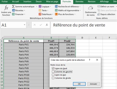 Nommer Vos Plages De Données Excel Blog Data Value