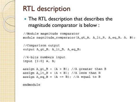 Ppt Topic Verilog Synthesis Examples Powerpoint Presentation Free Download Id 6385936
