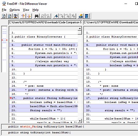 Best Free Code Comparison Software For Windows