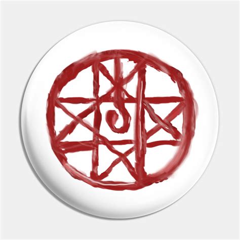 Soul Bounding Transmutation Circle Fullmetal Alchemist Pin Teepublic