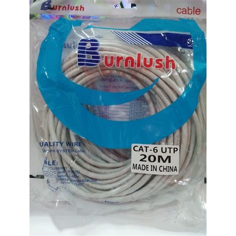 Jual CABLE UTP KABEL LAN CAT6 20M Shopee Indonesia