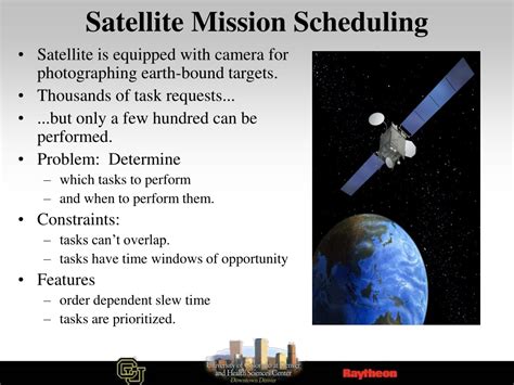 Ppt Satellite Mission Scheduling With Dynamic Tasking Powerpoint