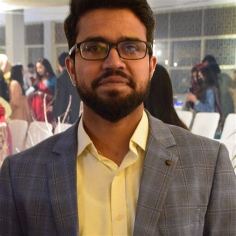 Hafiz Adnan Akram Demonstrator Master Of Science University Of
