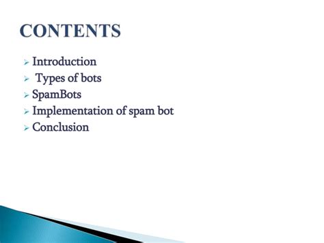 Spam Bot And Internet Bots Ppt