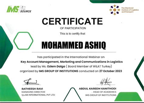 Mohammed Ashiq On Linkedin Logistics Keyaccountmanagement Marketing Communication…