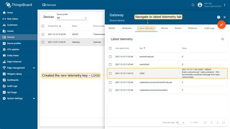 How To Enable Remote Logging Feature On Thingsboard Iot Gateway