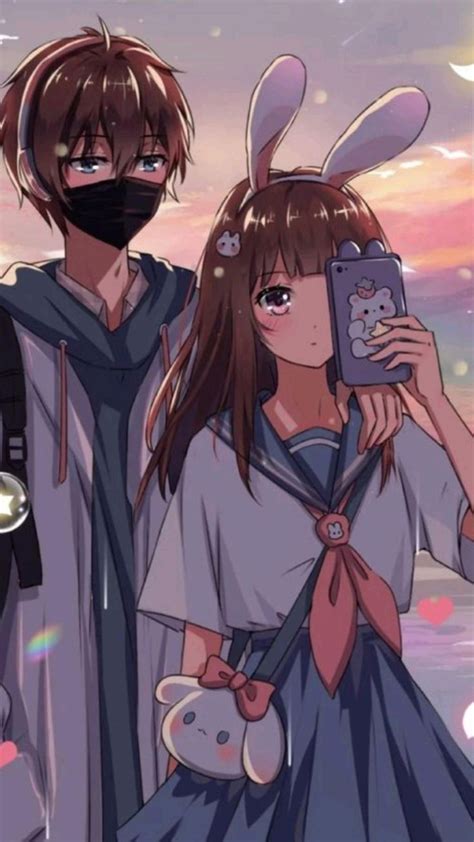 صور انمي ولد وبنت ♥️ Sevimli Anime Kızı Sevimli Anime çiftleri