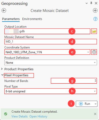 How To Create A Mosaic Dataset Containing Bit And Bit Imagery In ArcGIS Pro