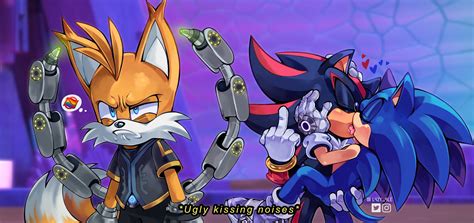 Shadow X Sonic Kissing