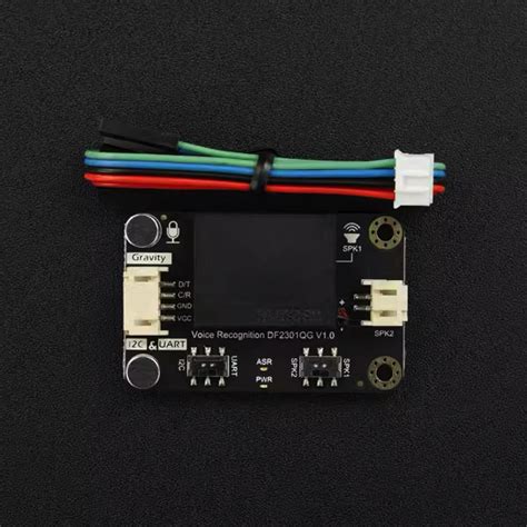 dfrobot gravity voice recognition i2c and uart hk stem club