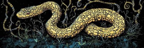 Glowing Snake In The Jungle Premium Ai Generated Image