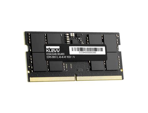 Klevv Ddr5 So Dimm Standard Memory 32gb 5600mhz Doracool