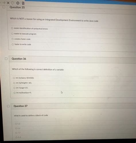 solved question 38 the compiler ignores spaces tabs so you