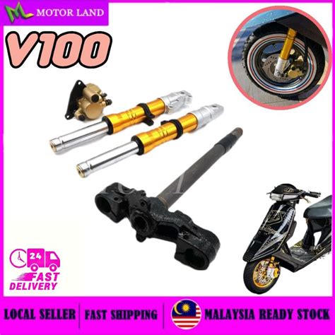 Suzuki V100 V 100 Front Fork Modify Modifier Modify Dio Set Front Fork
