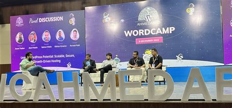 wordpress enthusiasts gathered at wordcamp ahmedabad 2023