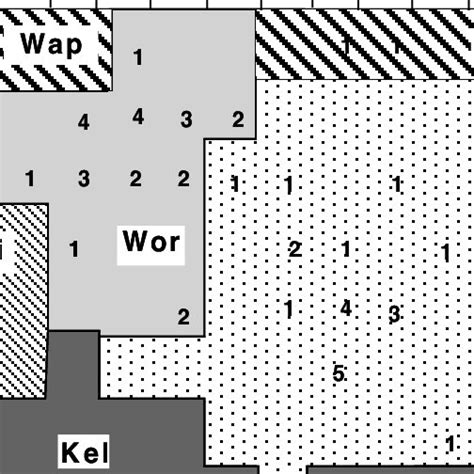 B Mean Distribution Of Basic Color Terms By Berinmo Speakers For The Download Scientific