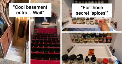 35 Secret Places And Compartments Hidden In Peoples Homes New Pics