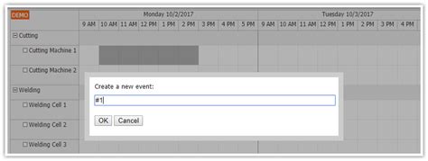 Machine Production Job Scheduling Web Application Spring Java