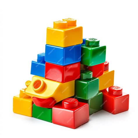 Building Blocks And Construction Sets Premium Ai Generated Image