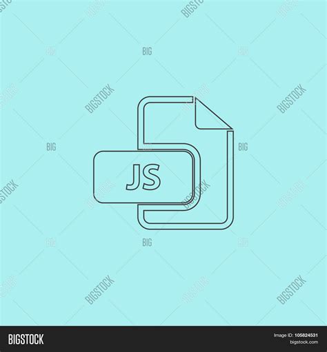 JS File Extension Vector Photo Free Trial Bigstock