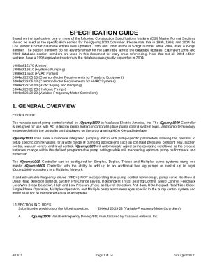 Masterat The Definitive Guide To CSI Divisions In Doc Template PdfFiller