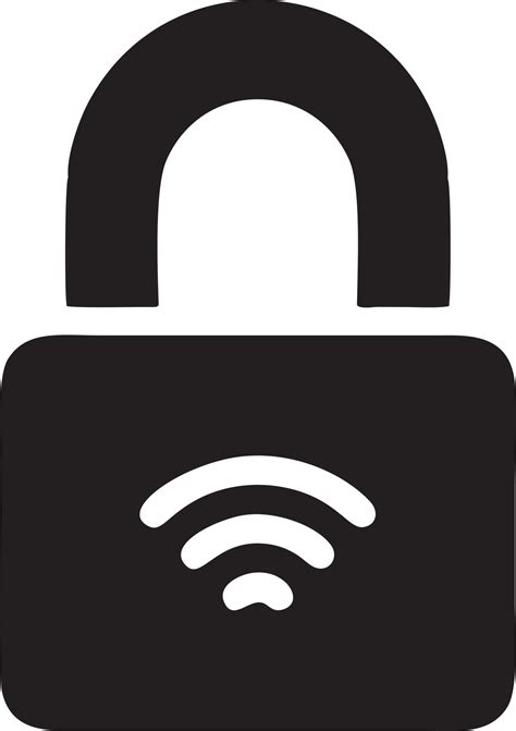 Lock Security Icon Symbol Vector Image Illustration Of The Key Secure