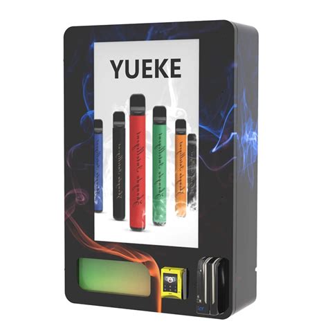 2023 Wall Mounted Vape Vending Machine With Digital Screen Auto