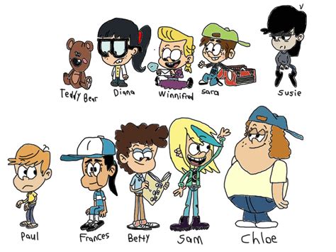 Loud Siblings Crushes Genderbent Loud House Characters Cartoon