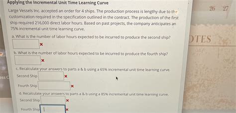 applying the incremental unit time learning