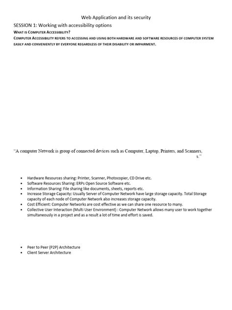 web application pdf computer network internet access